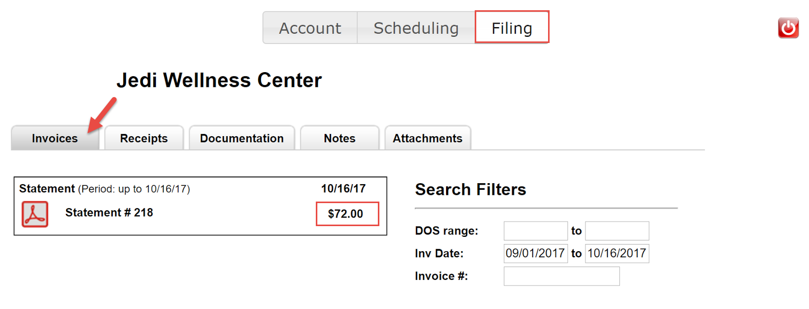 Client Portal Payments – Therabill