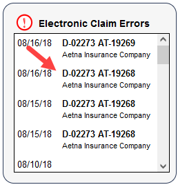 Healthcheck: Electronic Claim Errors (EDI Rejections) – Therabill